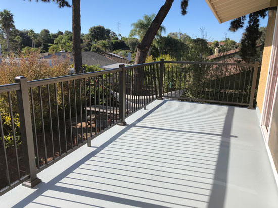 Residential Aluminum Railing San Diego | West Coast Railing